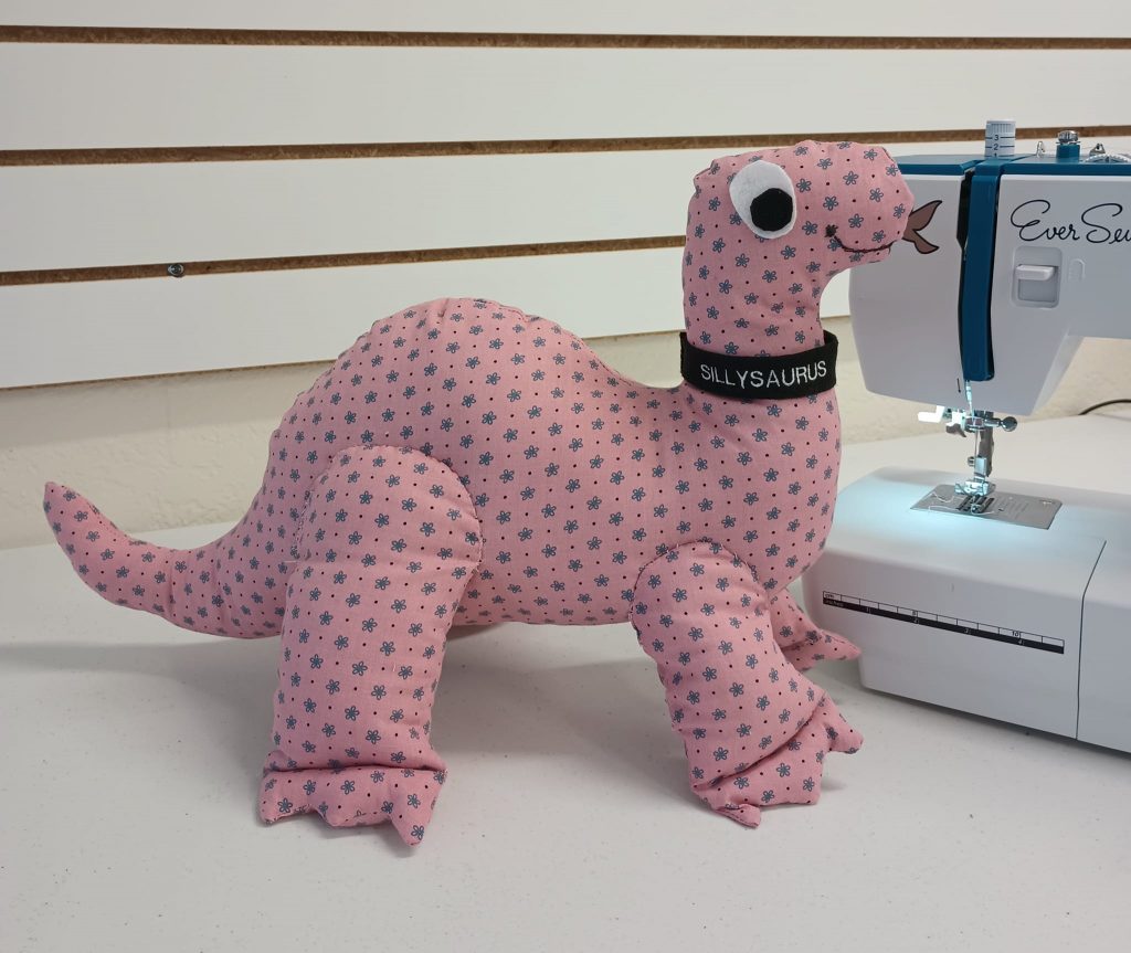 Make a SillySaurus (2 Classes-July 5th and 19th) – Sew Silly by Sharon